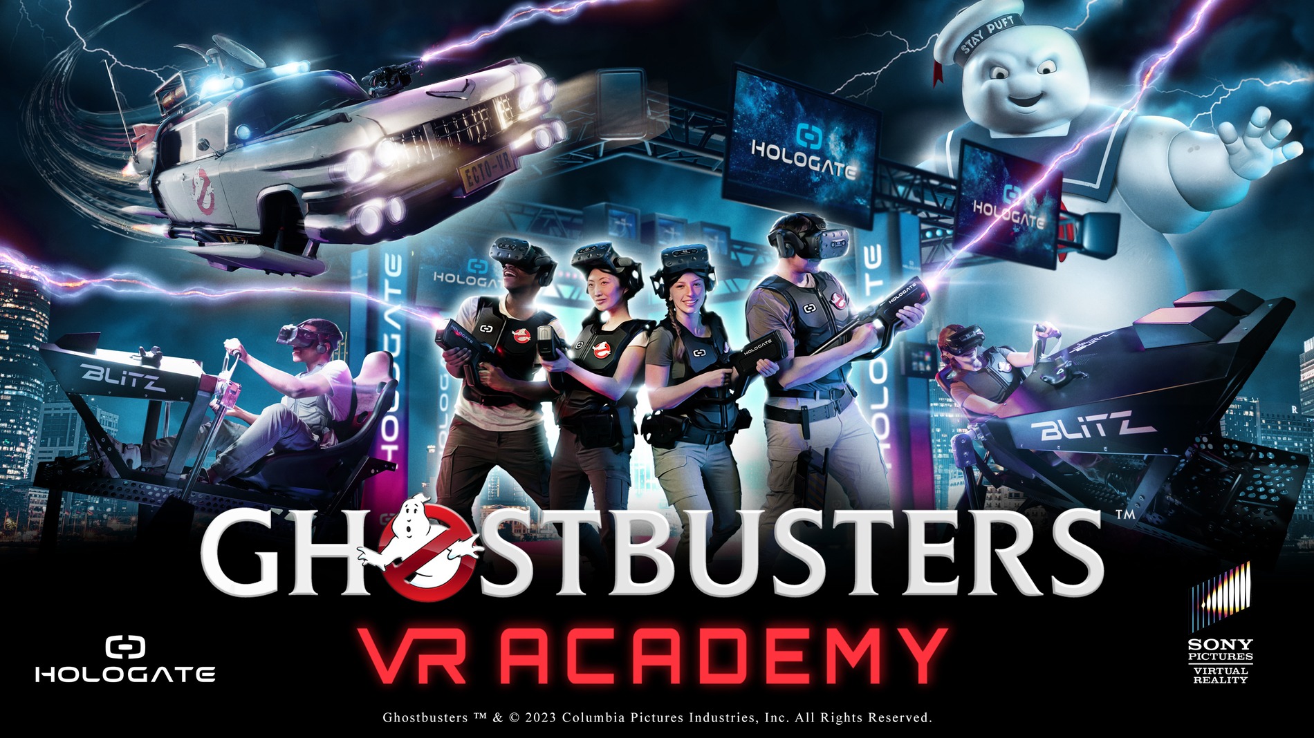 Out Now! Ghostbusters VR Academy | HOLOGATE